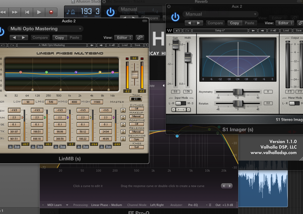 Why Use Six Plug Ins While Mastering When You Only Need Two Audio